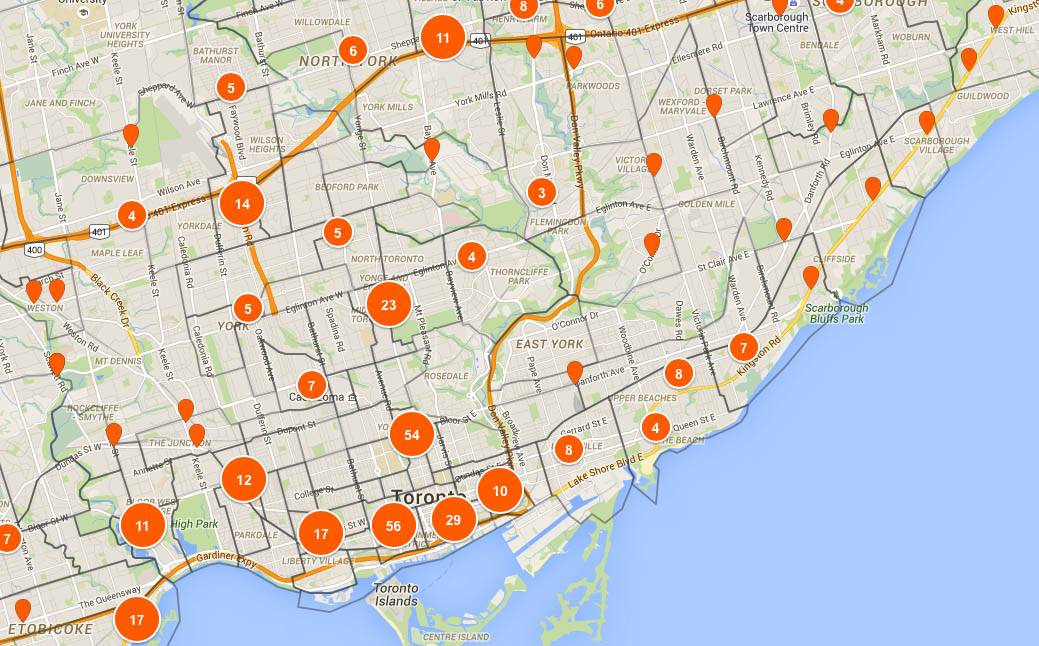 Major Updates to New Condo Maps - TalkCondo