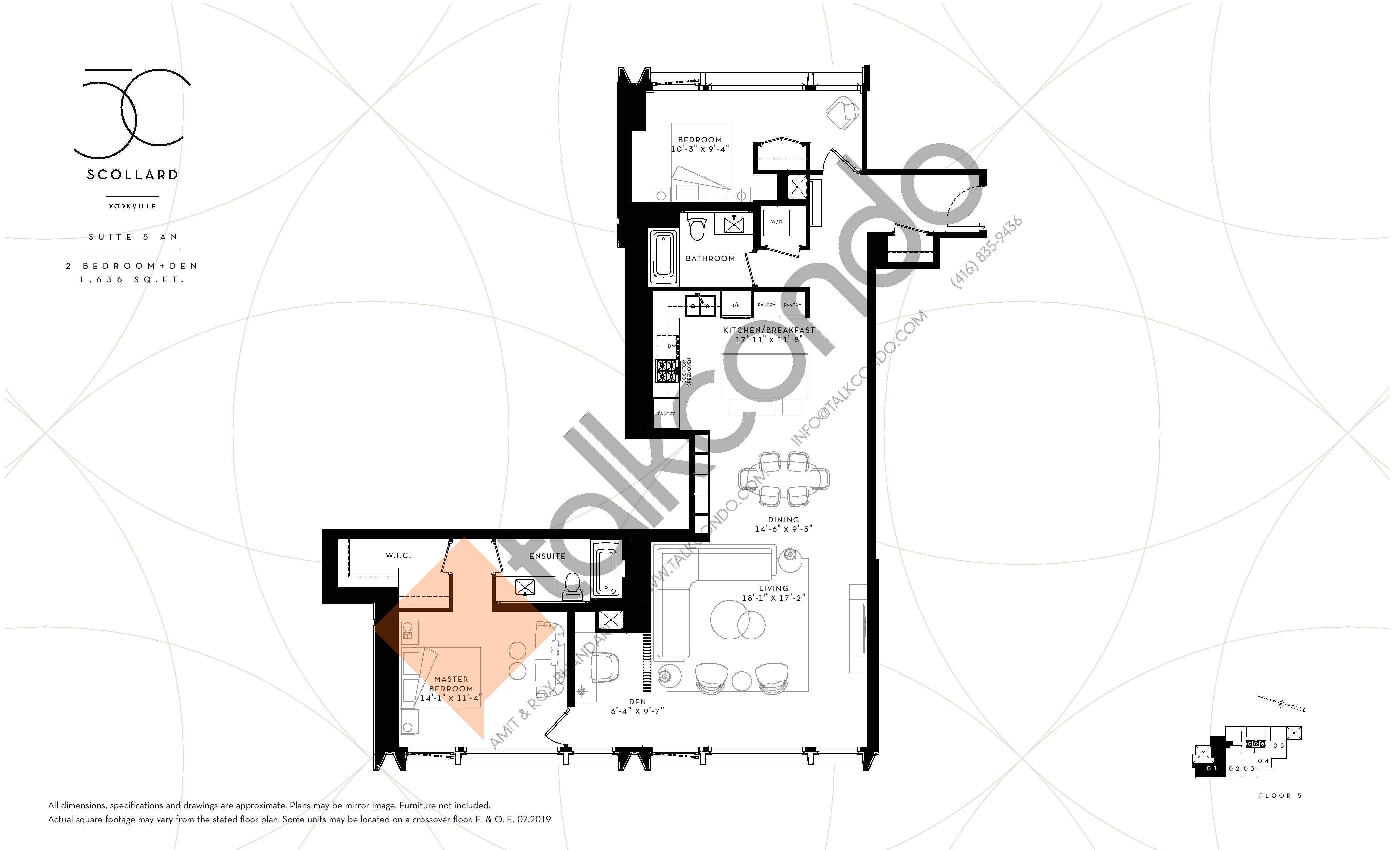 Fifty Scollard Condos | Floor Plans, Prices, Availability - TalkCondo