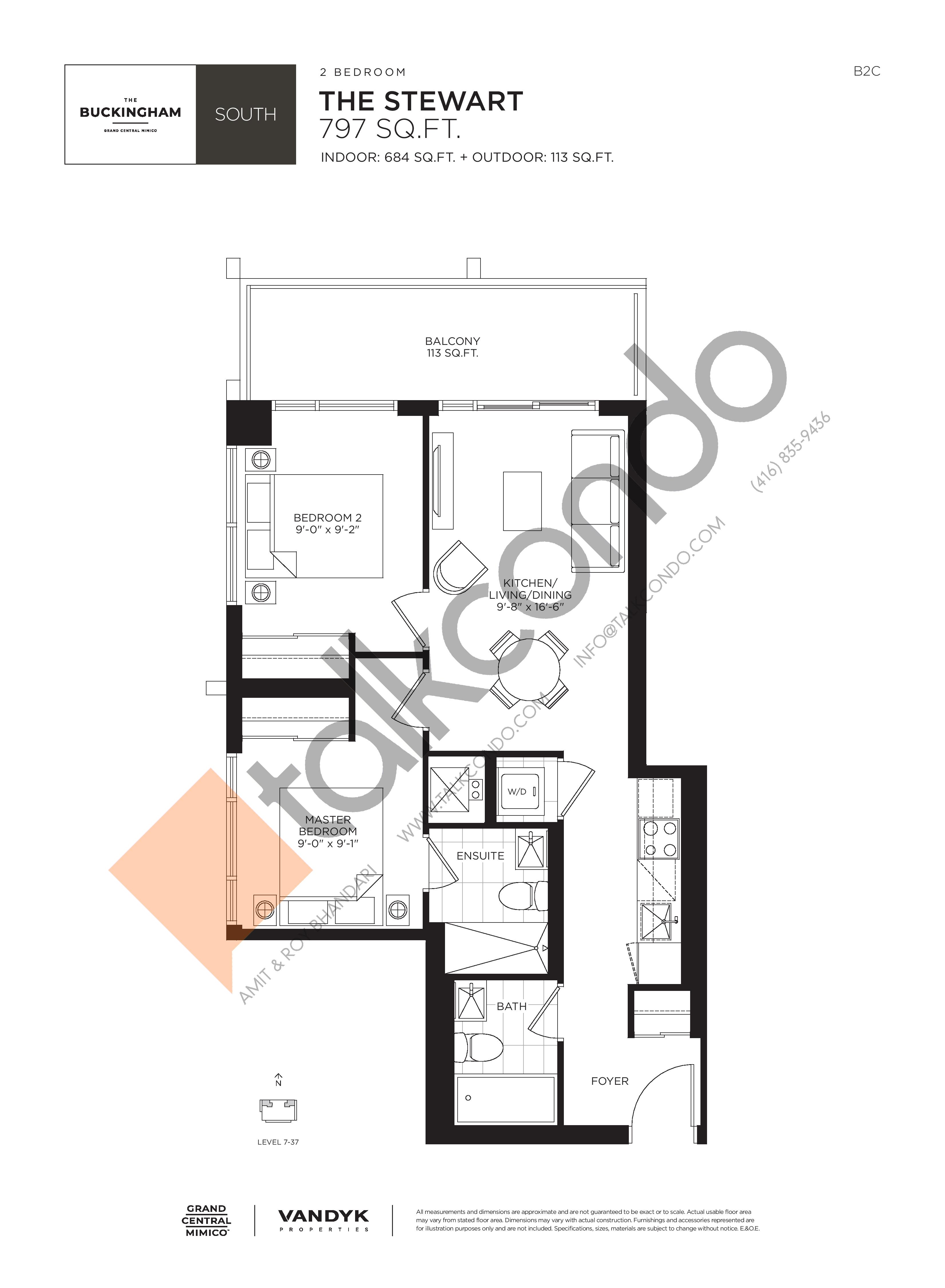 Grand Central Mimico South Tower Condos | Floor Plans, Prices ...