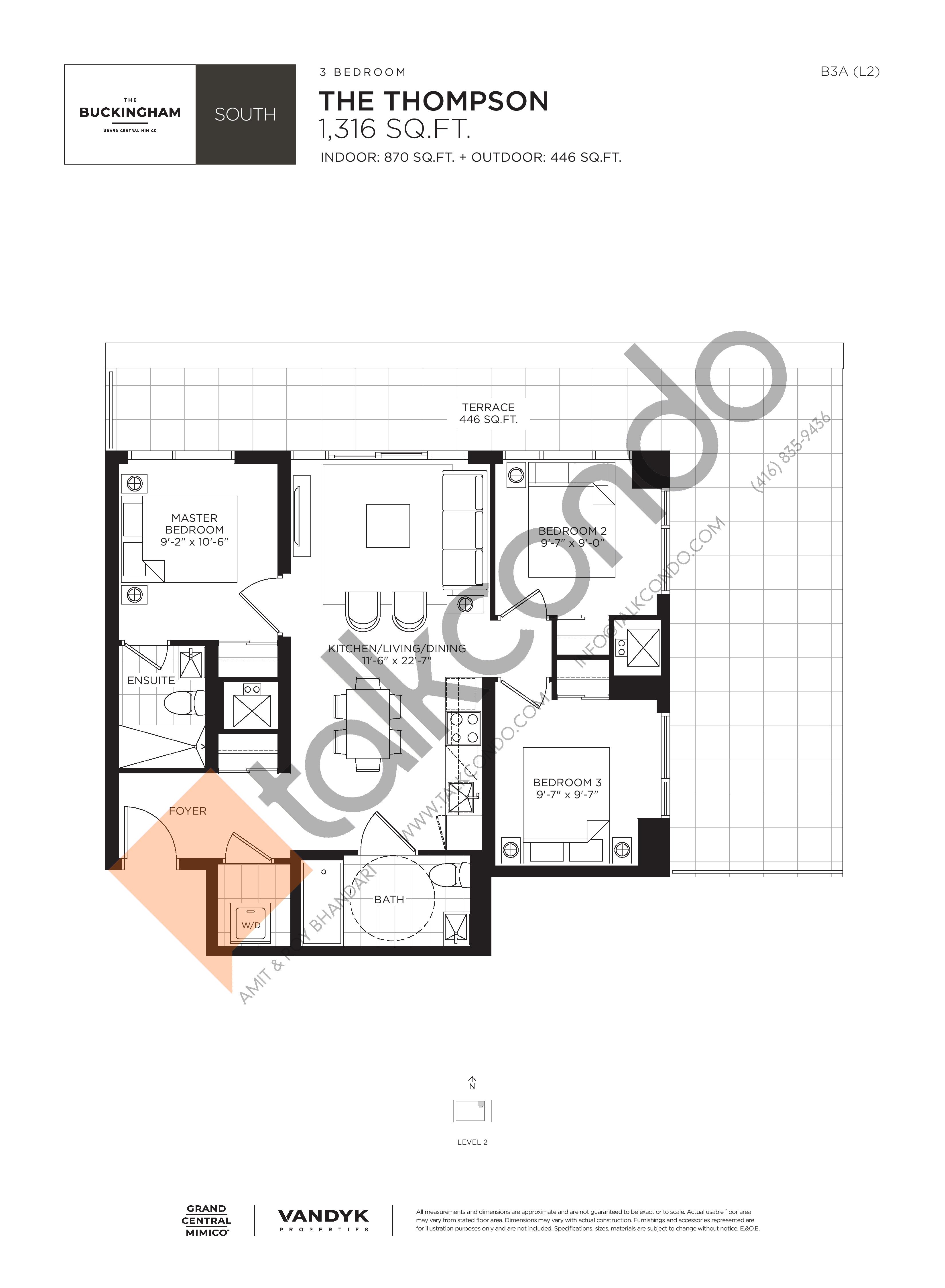Grand Central Mimico South Tower Condos | Floor Plans, Prices ...