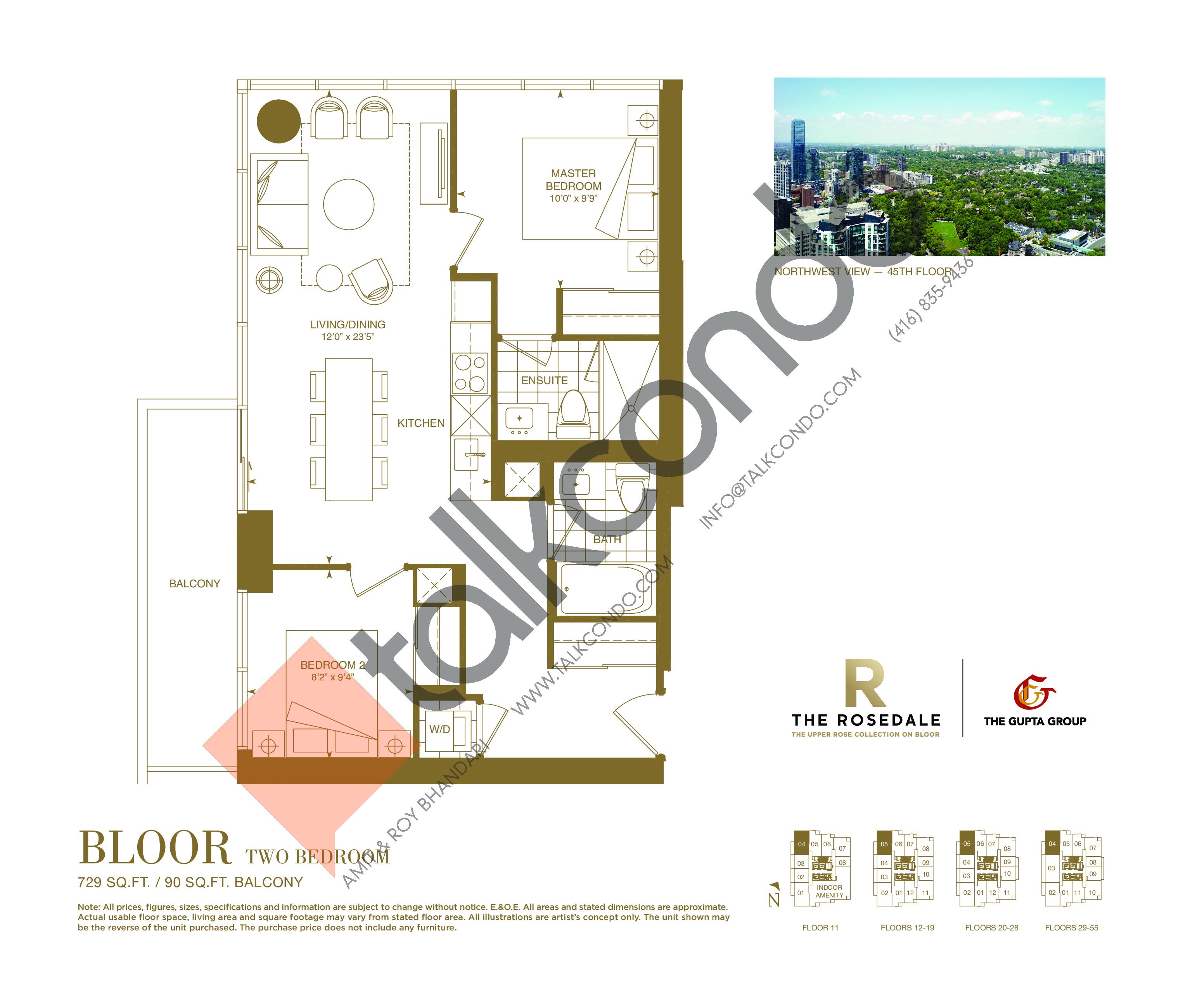 Rosedale on Bloor Condos | Floor Plans, Prices, Availability - TalkCondo