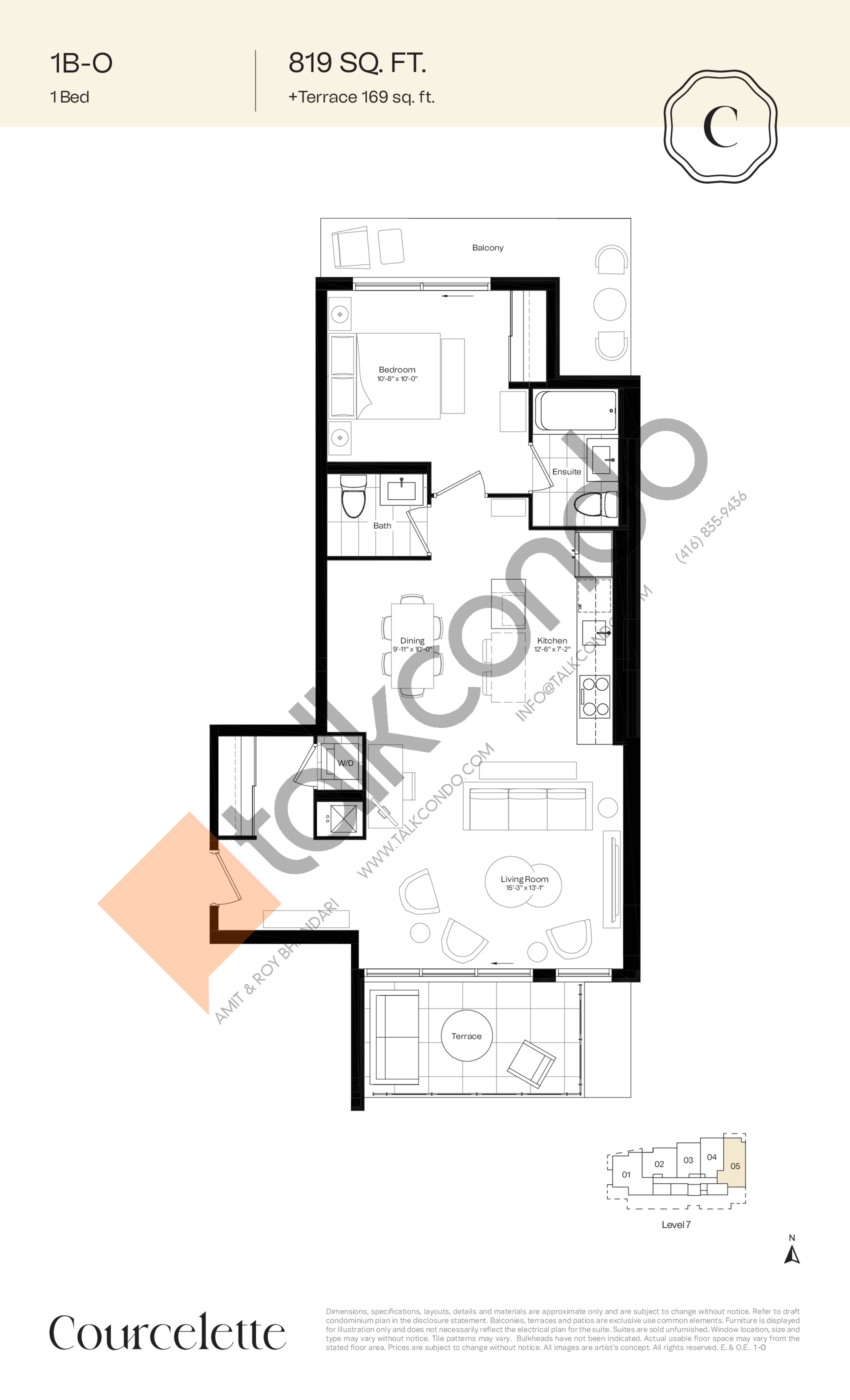 Courcelette Condo | Floor Plans, Prices, Availability - TalkCondo