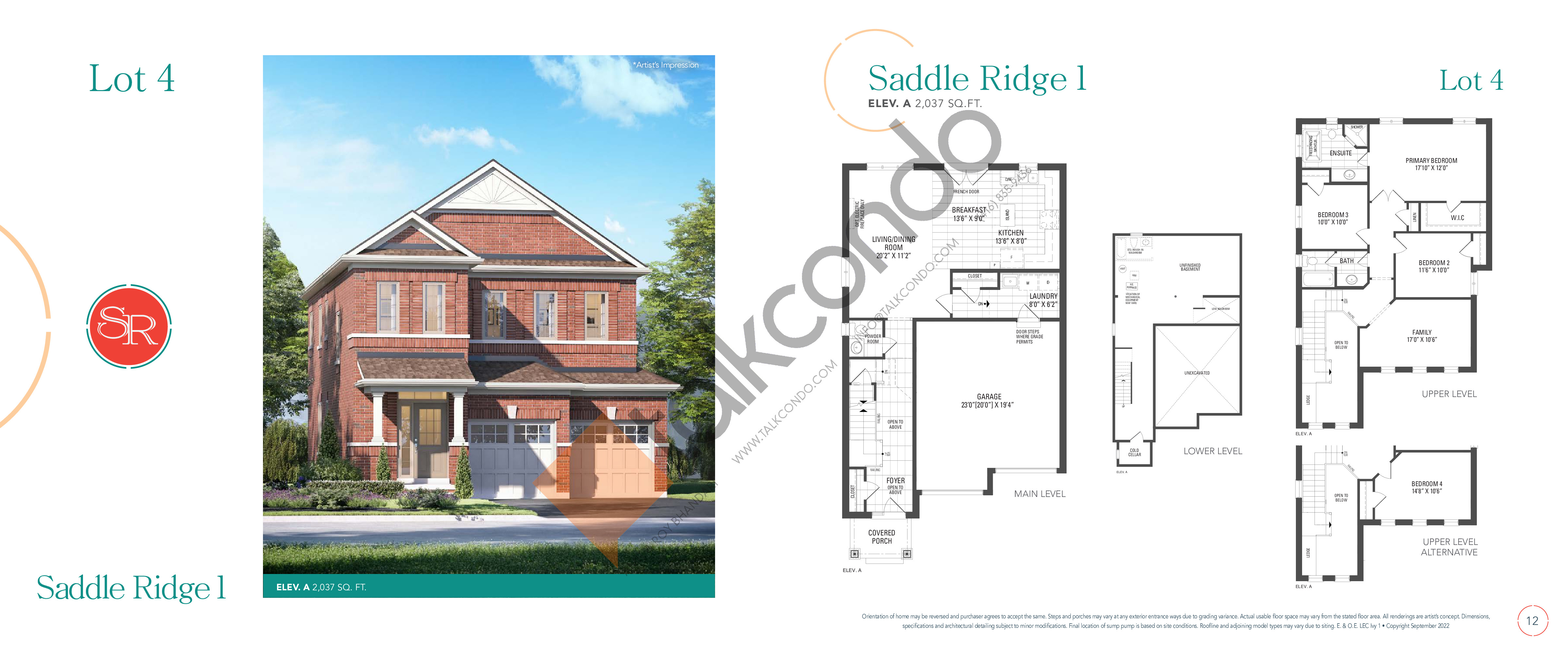 Saddle Ridge Homes | Floor Plans, Prices, Availability - TalkCondo