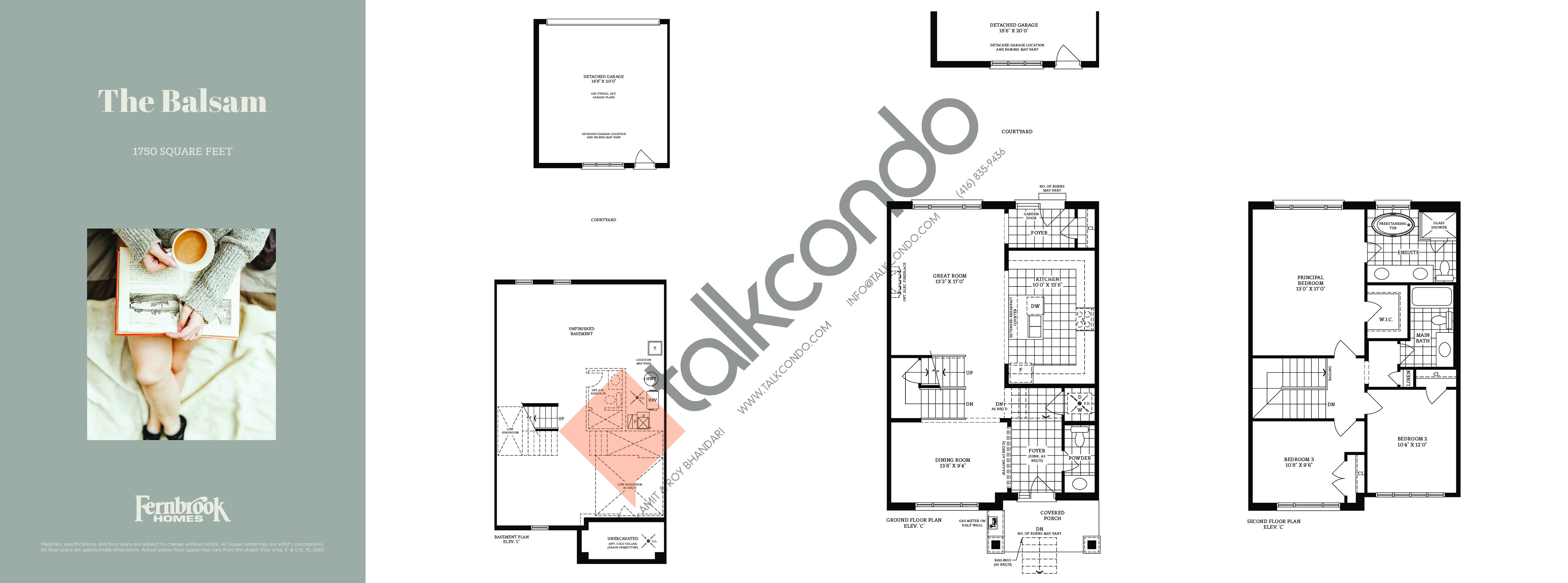 Hygge Towns | The Balsam | 1750 sq.ft. | 3 bedrooms
