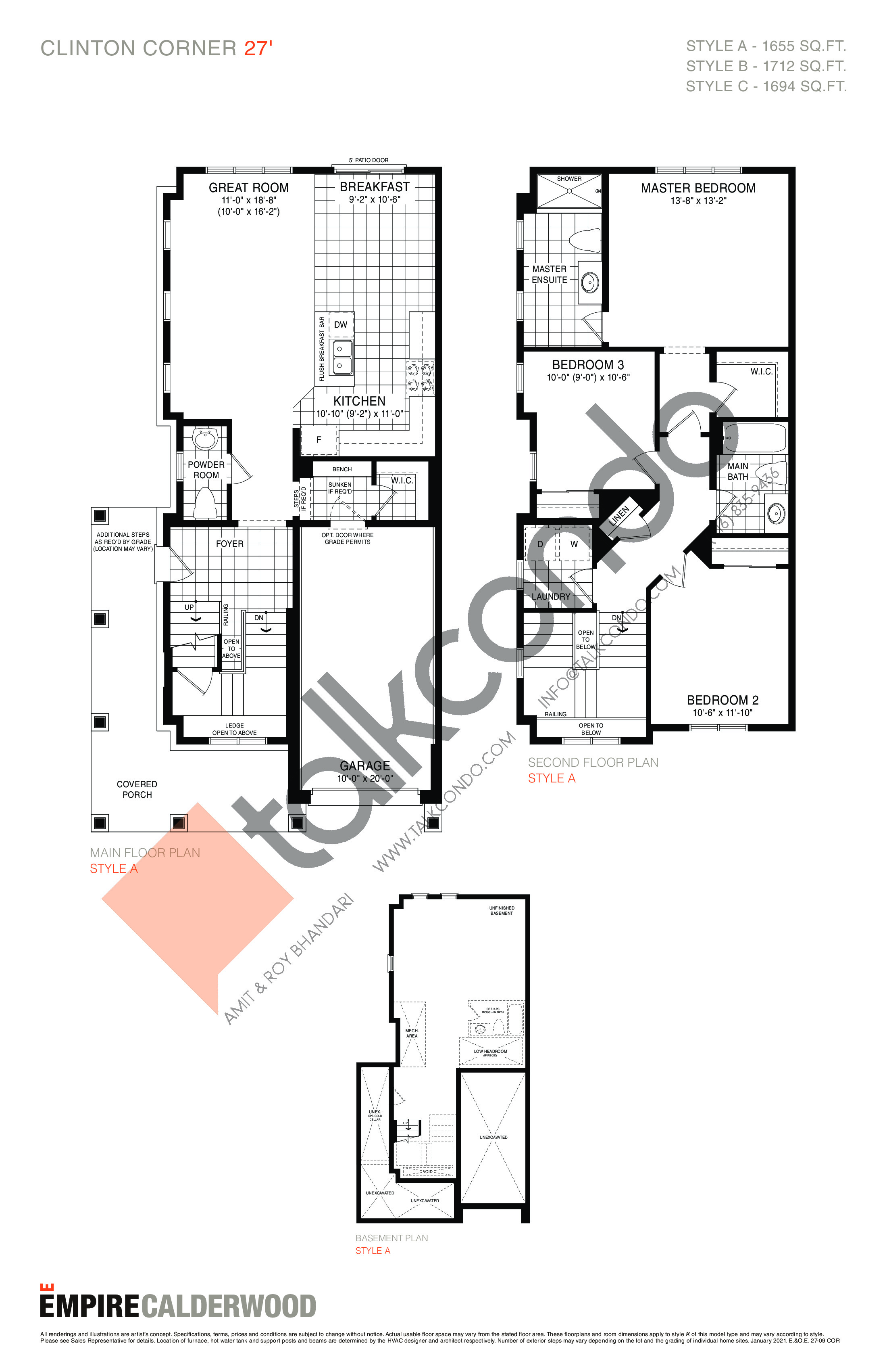 Empire Calderwood Phase 3 Towns | Floor Plans, Prices, Availability ...