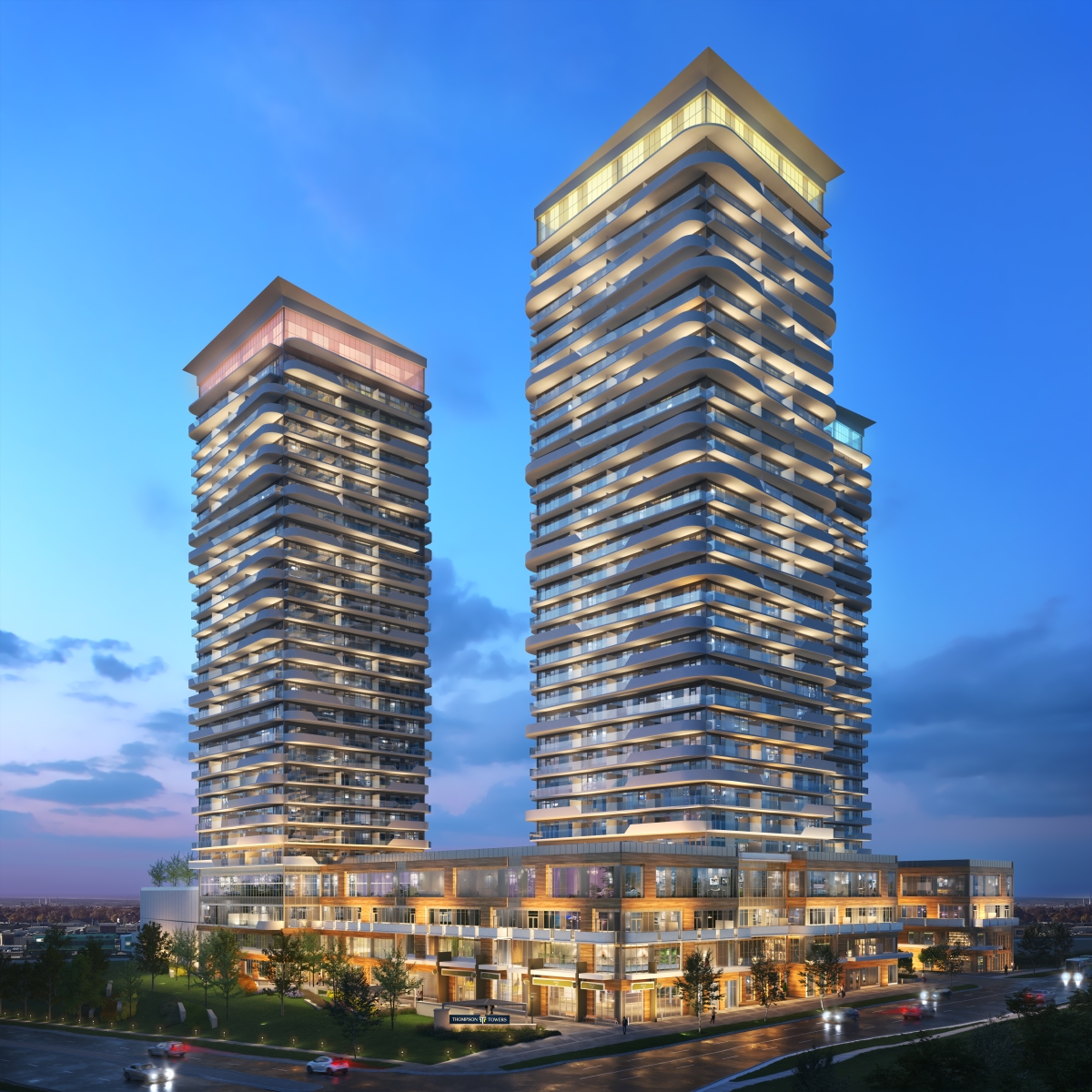 Thompson Towers - Sienna Condos | Floor Plans, Prices, Availability - TalkCondo